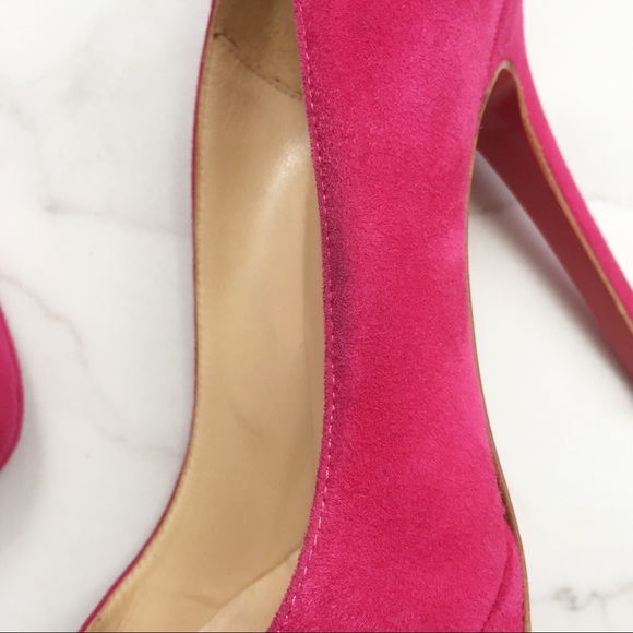 Christian Louboutin | Shoes | Christian Louboutin Filo Suede Pumps ...